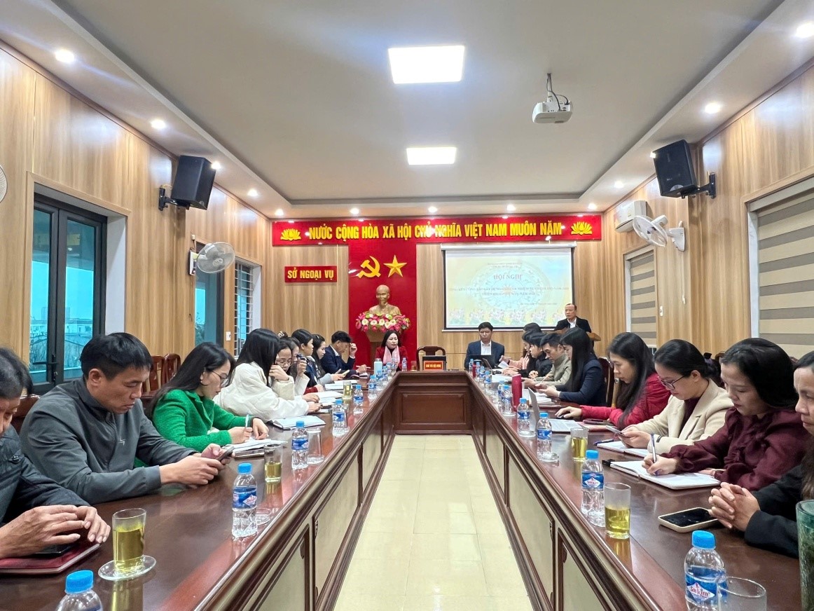 SỞ NGOẠI VỤ TỔ CHỨC HỘI NGHỊ TỔNG KẾT CÔNG TÁC XÂY DỰNG ĐẢNG VÀ NHIỆM ...